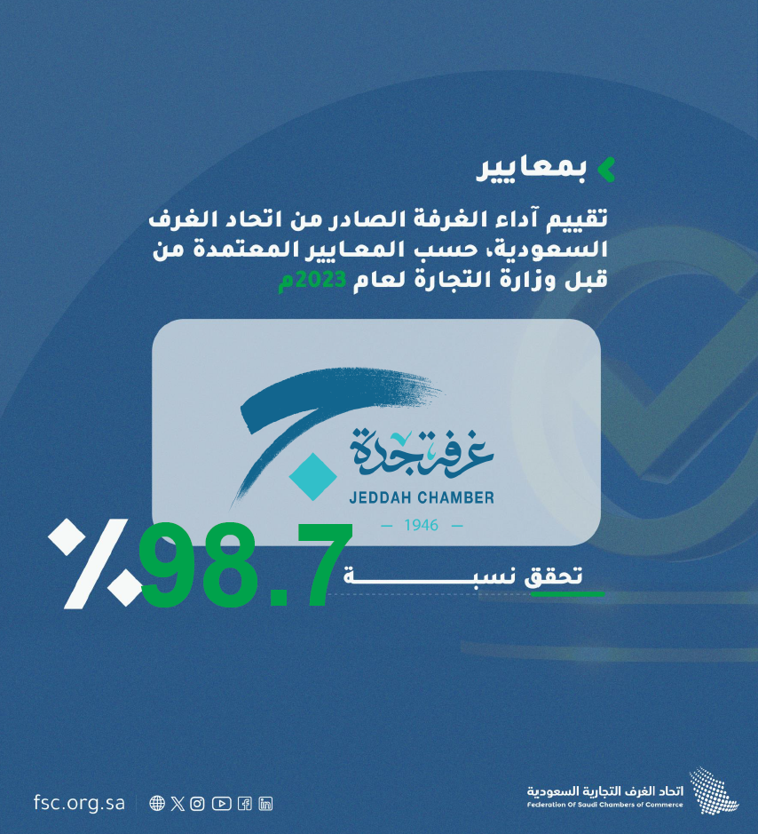 Jeddah Chamber Appreciates the First-Year Experience of Evaluating the ...